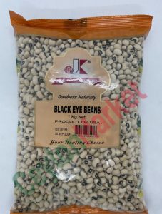 JK BLACK EYE BEANS 1KG - Ceylon Grocery Online