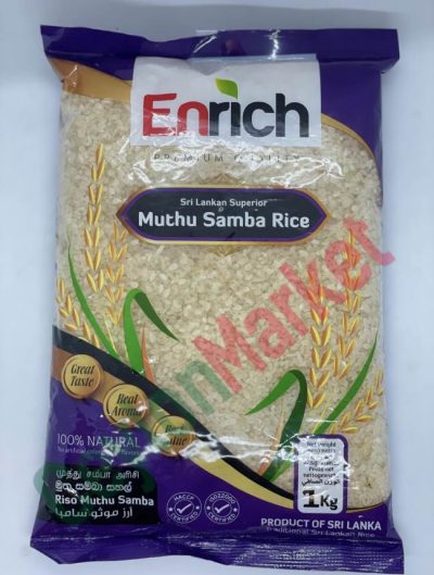 ENRICH MUTHU SAMBA RICE 5KG - Ceylon Products Online